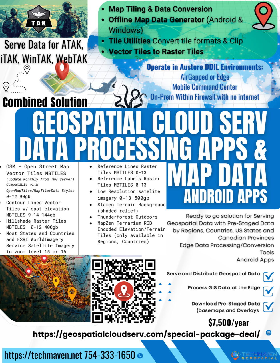 Special Package Deal | Geospatial Cloud Serv Map Services